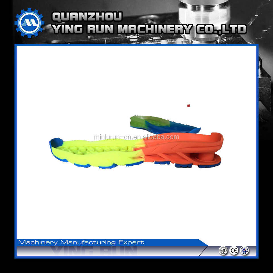 TPR 3 Color Sole Mold - High Quality & Lightweight Outsole