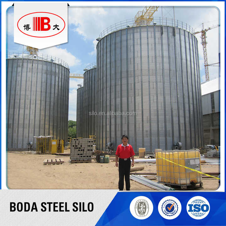 5000 Tons Grain Storage Rice Silo - Durable & Efficient