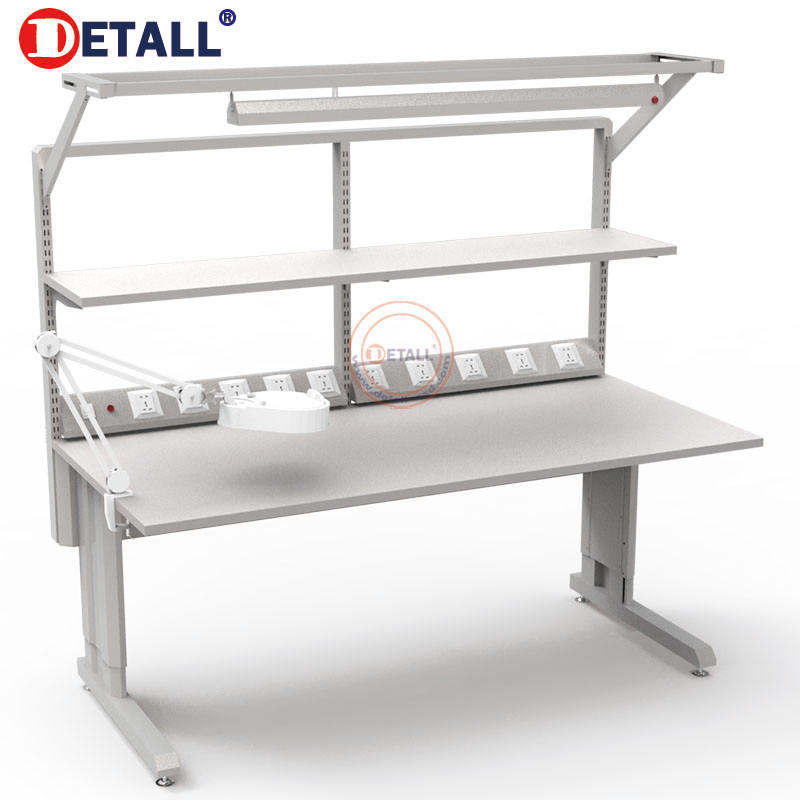 Esd Heavy Duty Mobile Phone Repair Desks with Shelves for Workshops ...