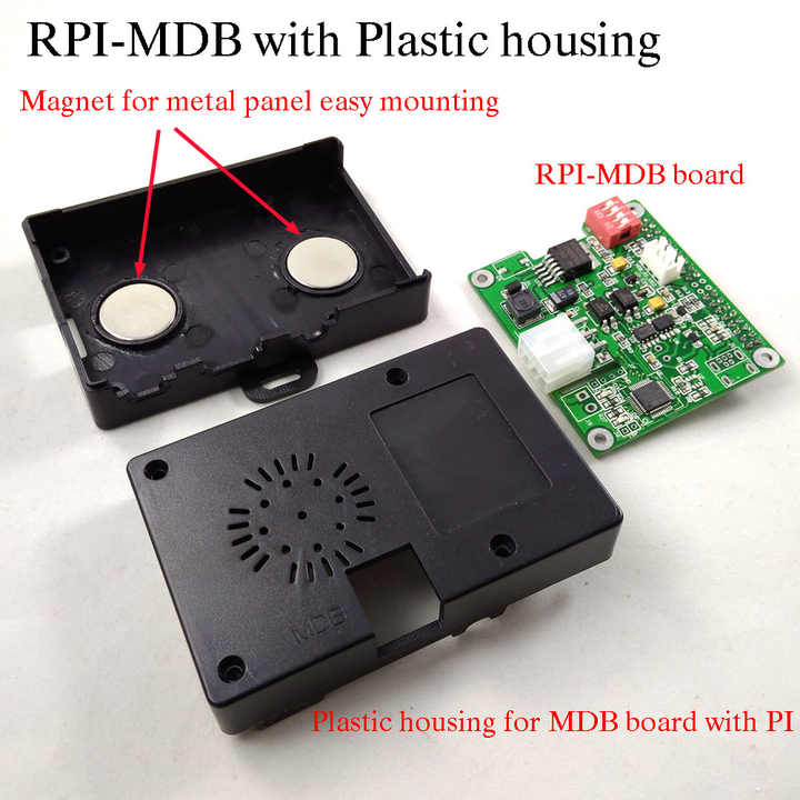 Raspberry Pi to MDB Cashless Payment Adapter for Vending Machines