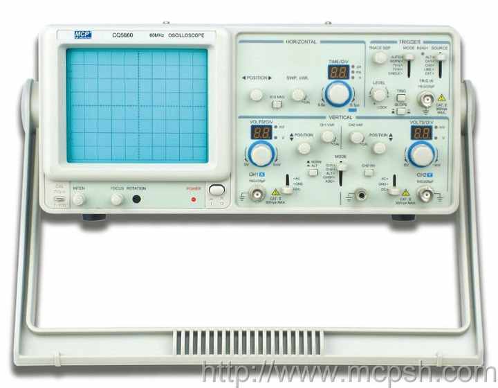 MCP CQ5640 Dual Channel Analog Oscilloscope - 40mhz 60mhz