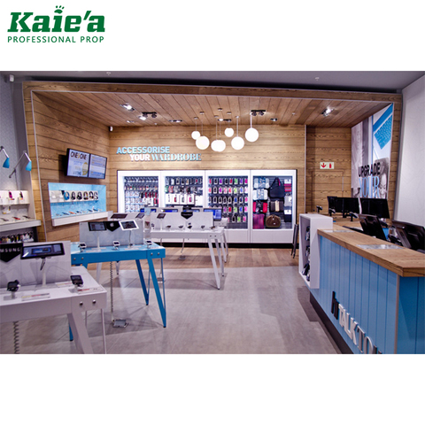 Laptop Retail Display Table - Customizable & Stylish