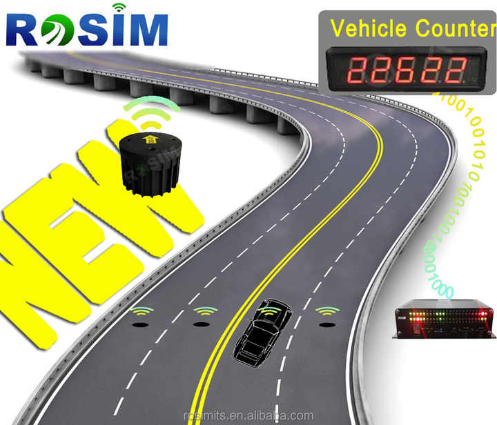 FCC Vehicle detection automatic traffic counting road magnetic car ...