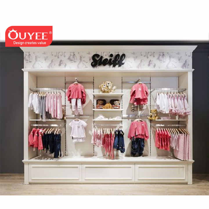 Custom Kids Store Display - Baby Clothes Interior Design