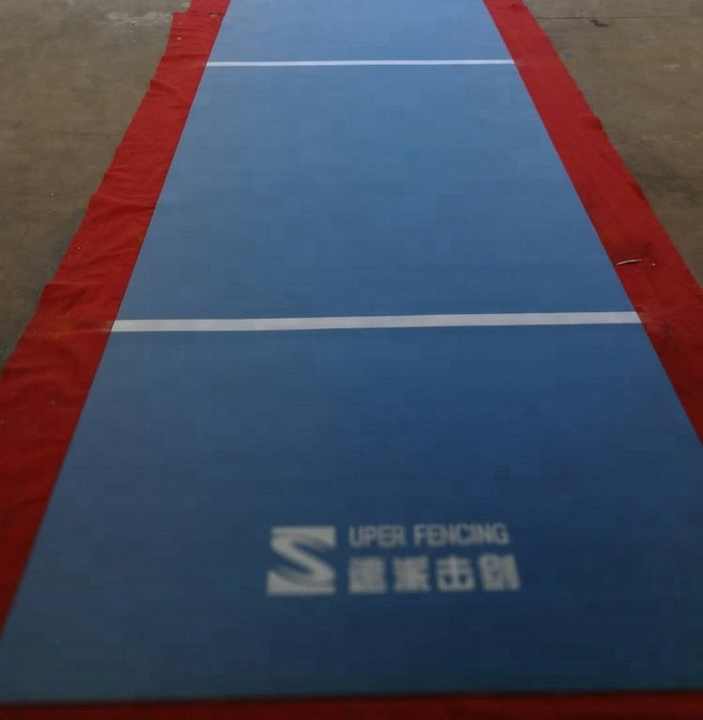 Rubber Fencing Piste 1.5m*16m - Durable and Customizable