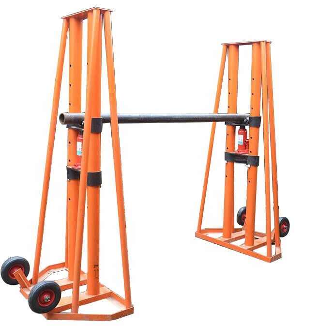 15ton Hydraulic Cable Reel Drum Jack Stand - Durable & Efficient