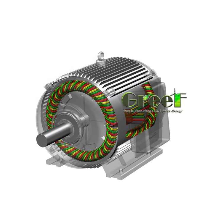 10kw 250rpm 380v Self Running Permanent Magnet Generator