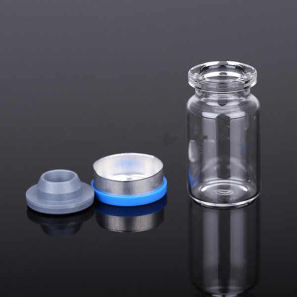 Sterile Vacuum Vials - 5ml & 10ml Glass with Rubber Stopper
