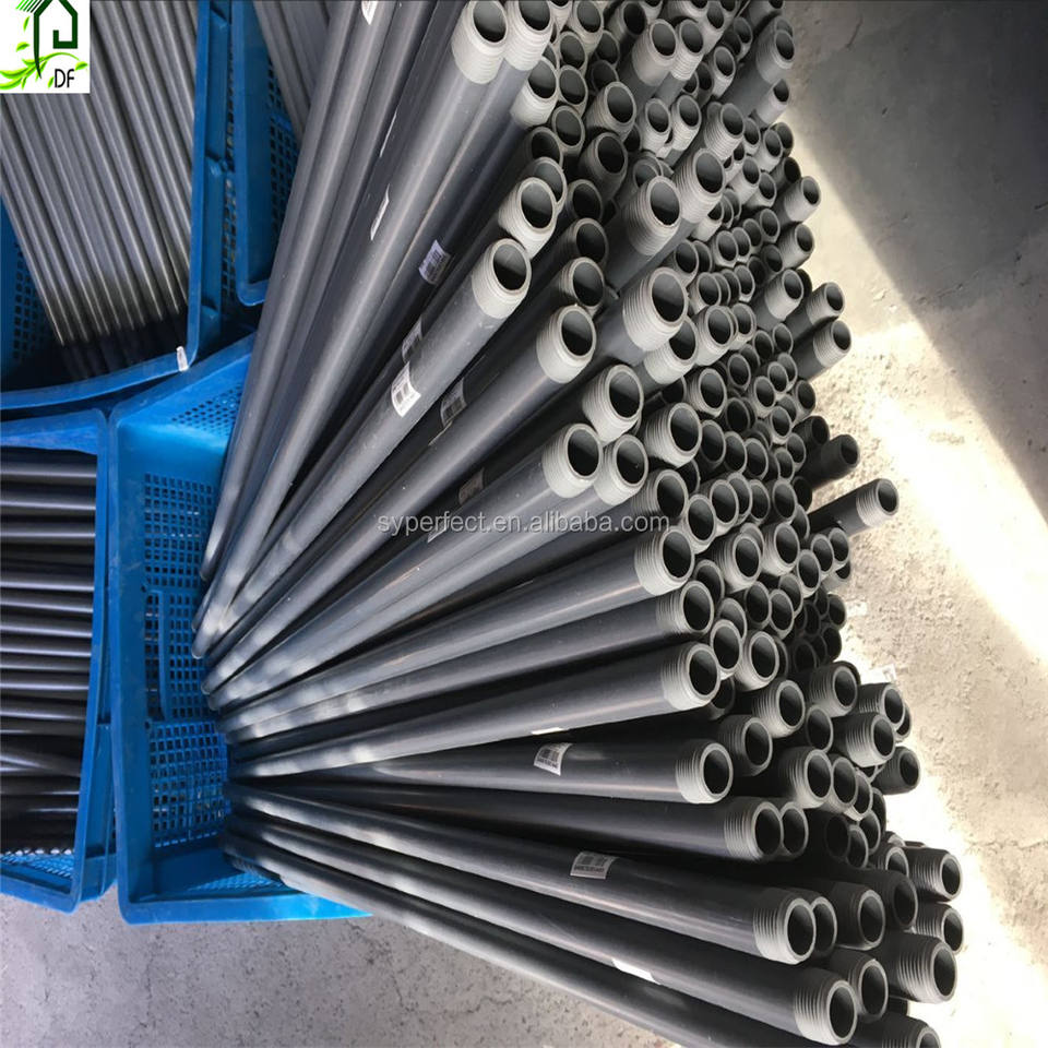 1" Inch Plastic PVC Threaded Pipe - Durable & Versatile