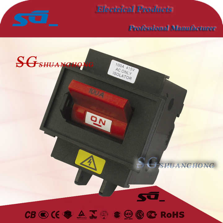 100A ISOLATOR SWITCH Main Switch Isolator Switch 3 Phase