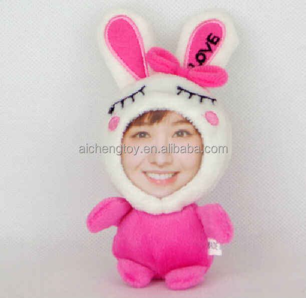 DIY 3D Face Frame Toy - Realistic Human Face with Plush
