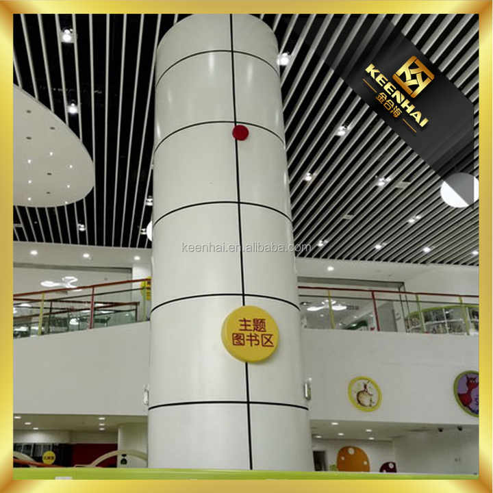 Aluminum Column Cladding for Modern Interior Decoration