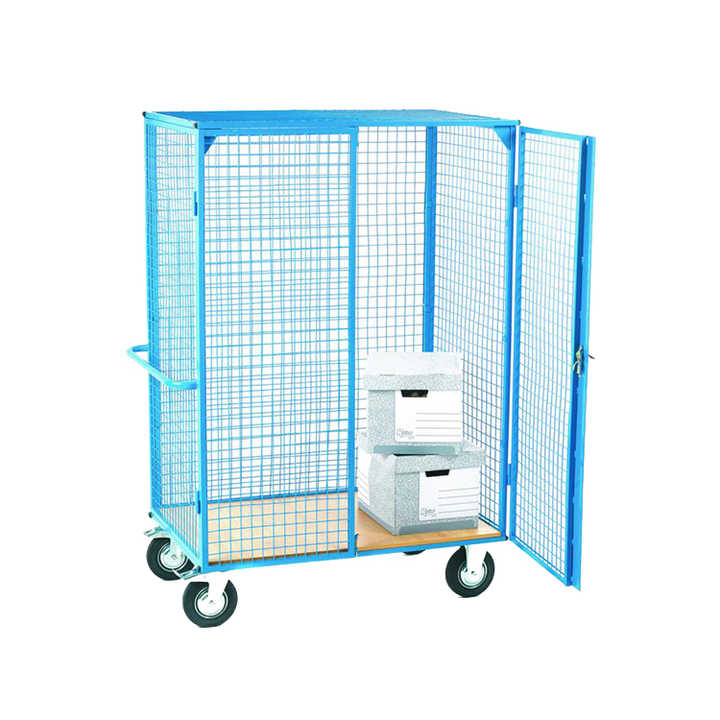 Distribution Foldia Folding Laundry Linen Roll Cage Trolley