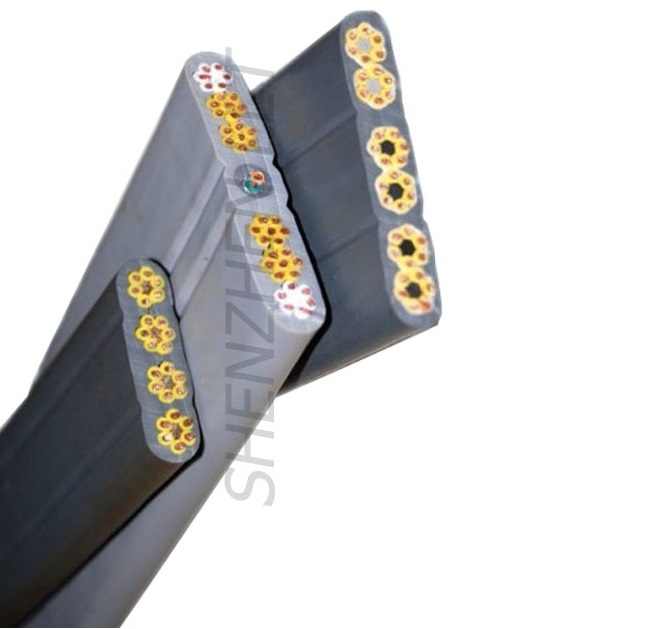 Low Voltage Elevator Flat Cable - 36-48 Cores Shielded