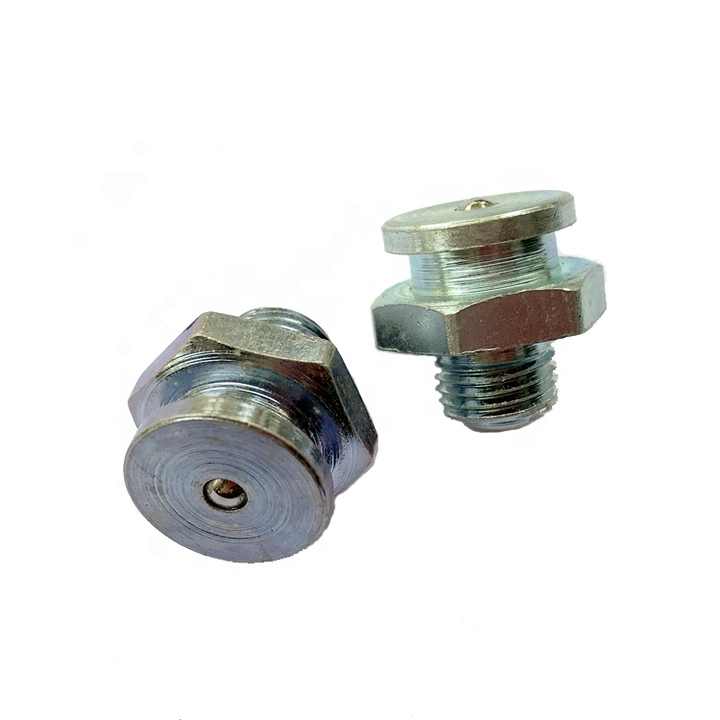 PT1/8 Button Head Grease Fitting Coupler - 16mm Inner Diameter