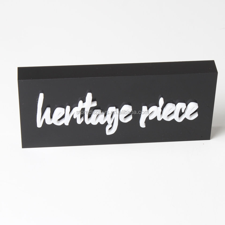 My Little Acrylic Shop - Custom Engraved Table Signs