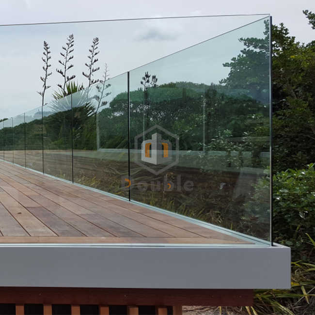 Terrace Railing Modern Design for Balcony Glass Railing