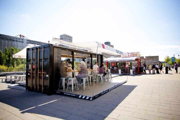 Mobile Container Fast Food Restaurant for Sale - Modern Design