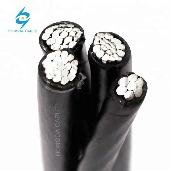 3X50 + 50 mm2 Neutro Aislado Conductor de Aluminio Preensamblado Cable ...