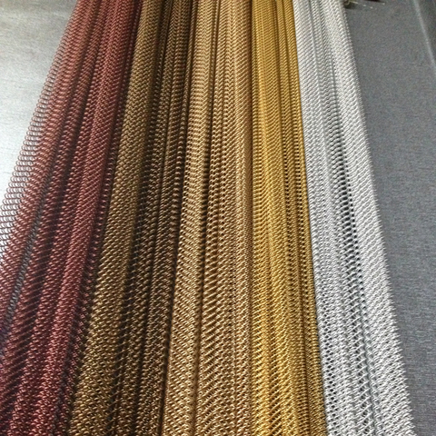 Ornamental Architectural Grill Metal Mesh for Kitchen Cabinets
