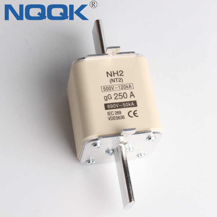 Nh2 Hrc Fuse Link 400a Low Voltage Nt Fuse / Knife Blade Fuse - Buy Nh2 Fuse Link,Nt Fuse,Knife ...