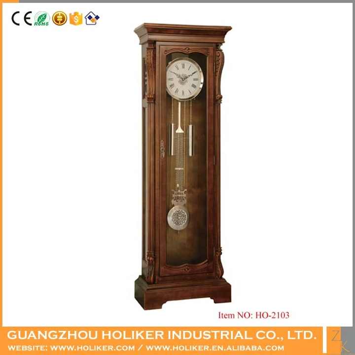 Mechanical Wooden Classical Pendulum Grandfather Clock
