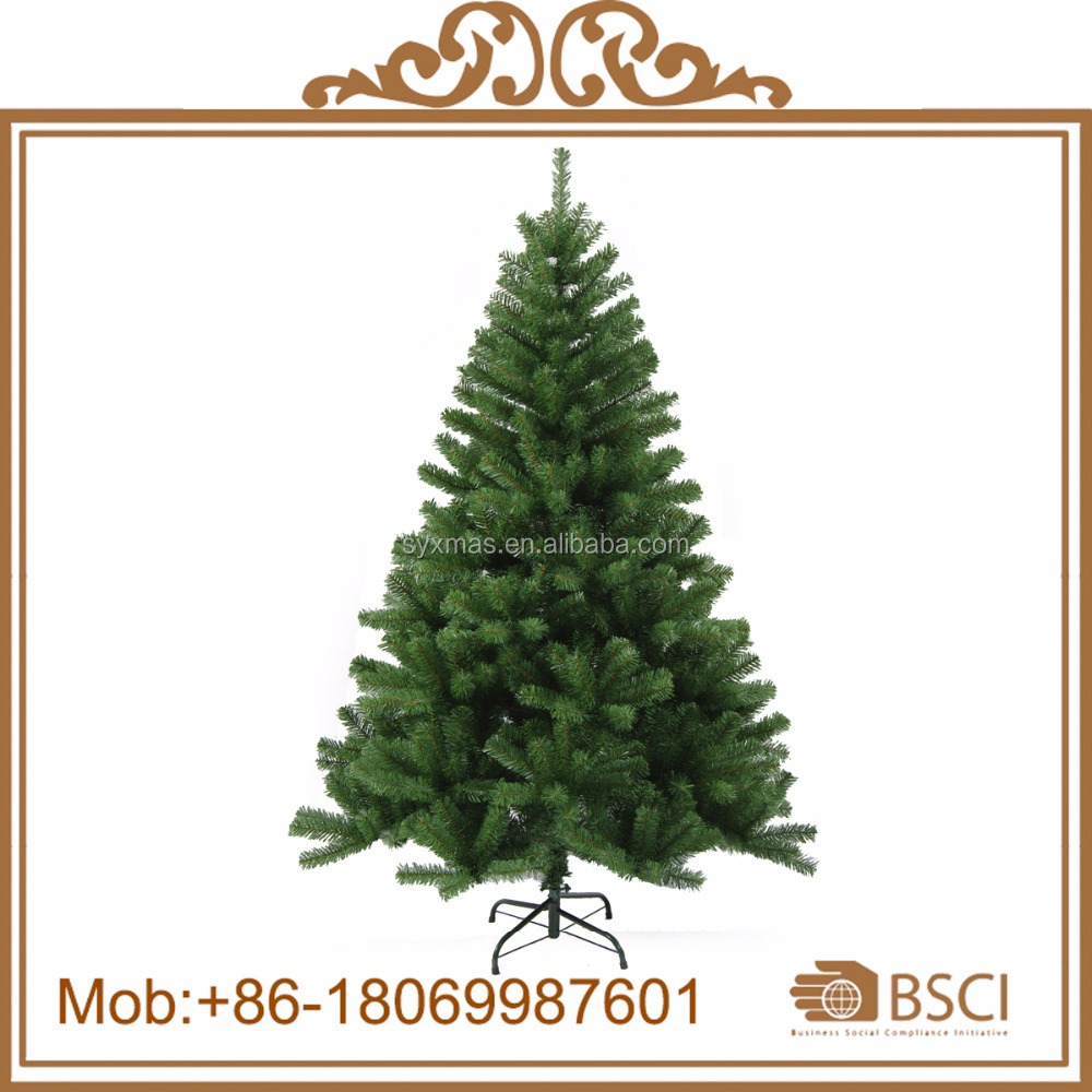 10FT PE silver glitter christmas trees large christmas decoration ...