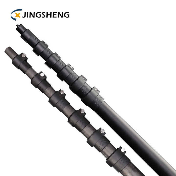 JINGSHENG Carbon Fiber Telescopic Poles - Adjustable & Durable