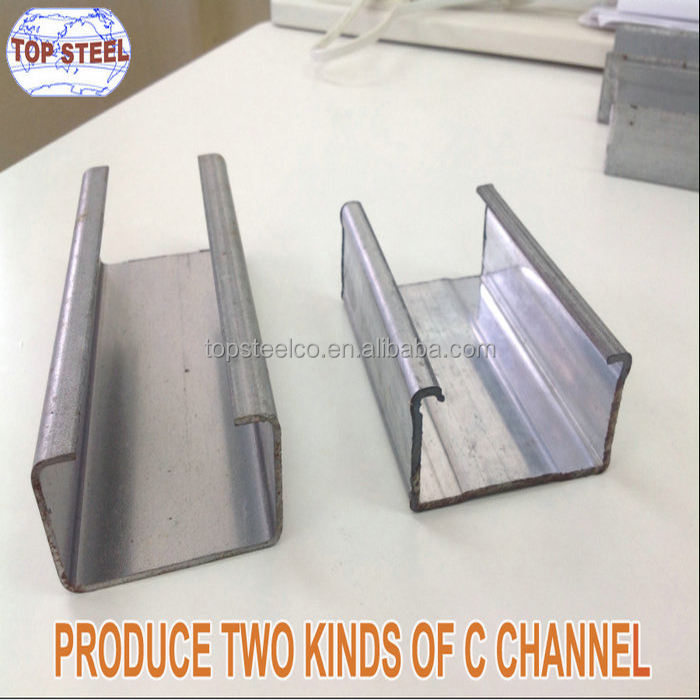 Cold Bending C Purlins Roof Purlin Sizes and Weights