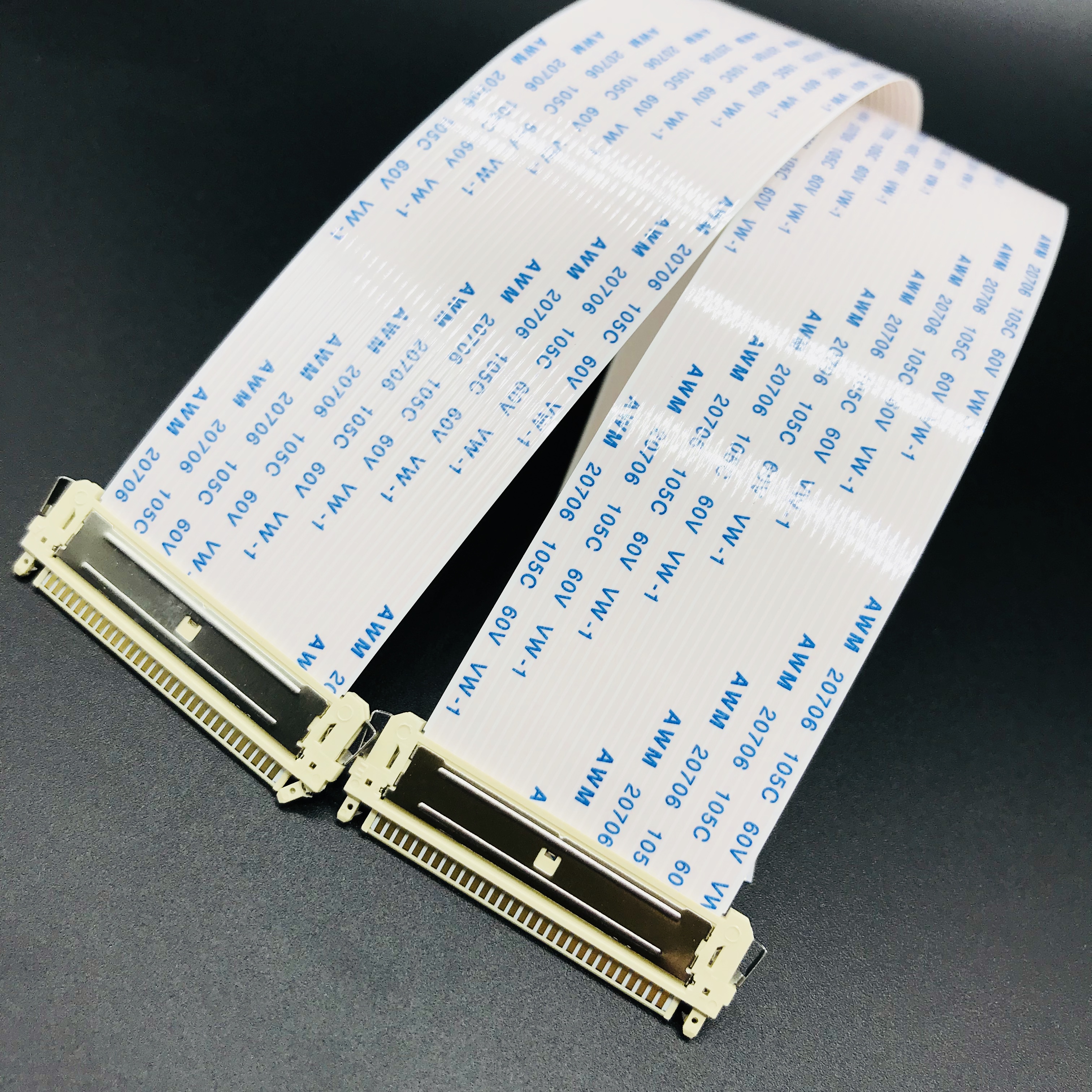 Low Price 30 Pin LVDS Cable Flat Cable Supports LCD LED Display ...