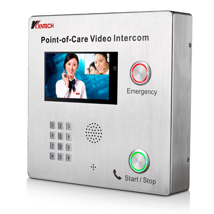 KNTECH Emergency SIP Bi-Directional Two Way Video Help Point