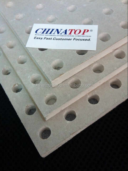 Acoustic Panels - Perforated Plaster Board & Gypsum Ceilings