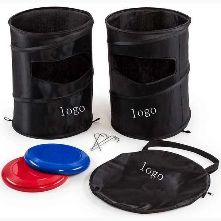 Portable Disc Throwing Target - Flying Saucer Game Set