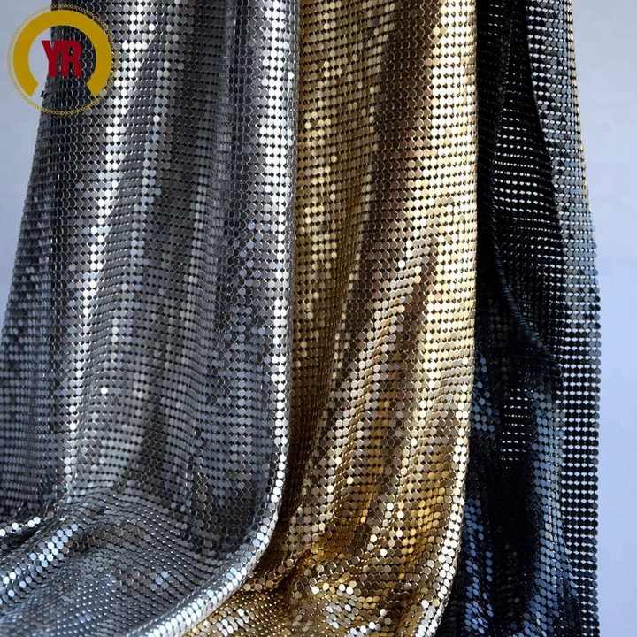 Aluminium Metal Mesh Fabric for Clothing - Custom Colors, Corrosion ...