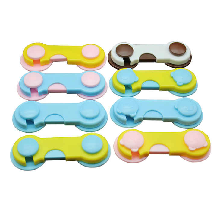 Kids Plastic Cabinet Lock - Child Safety Strap Locks