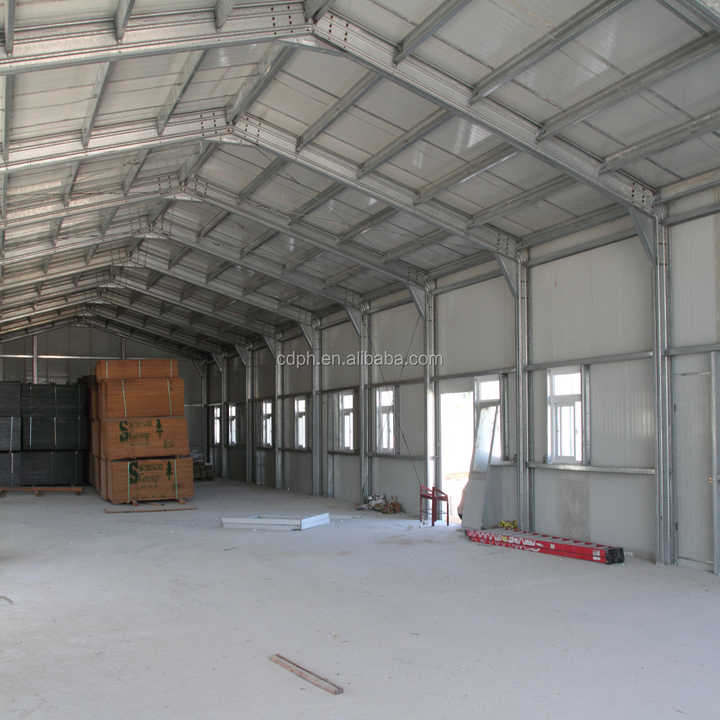 Steel frame warehouse, small storage hall, Flexible Design Hot ...