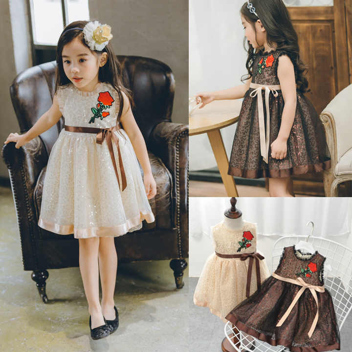 Alibaba Express Girls Birthday Princess Dresses for Kids