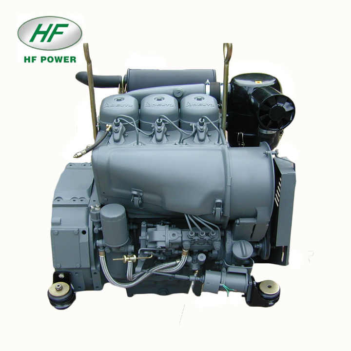 Deutz F3L912 3 Cylinder Air-Cooled Diesel Engine - 35hp, 4 Stroke ...