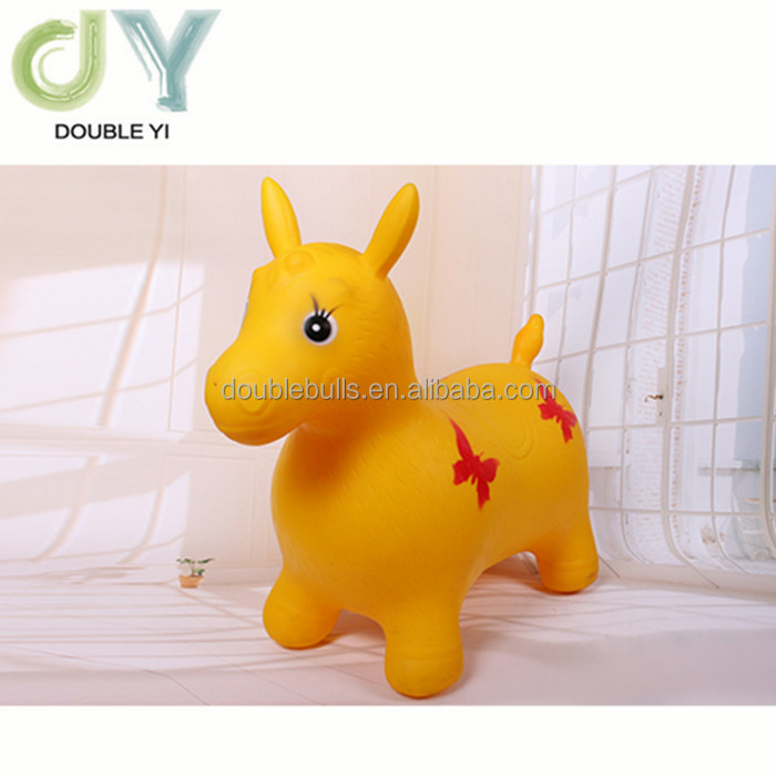 Rubber Inflatable Animal - Kids Jumping Ride-On Toy