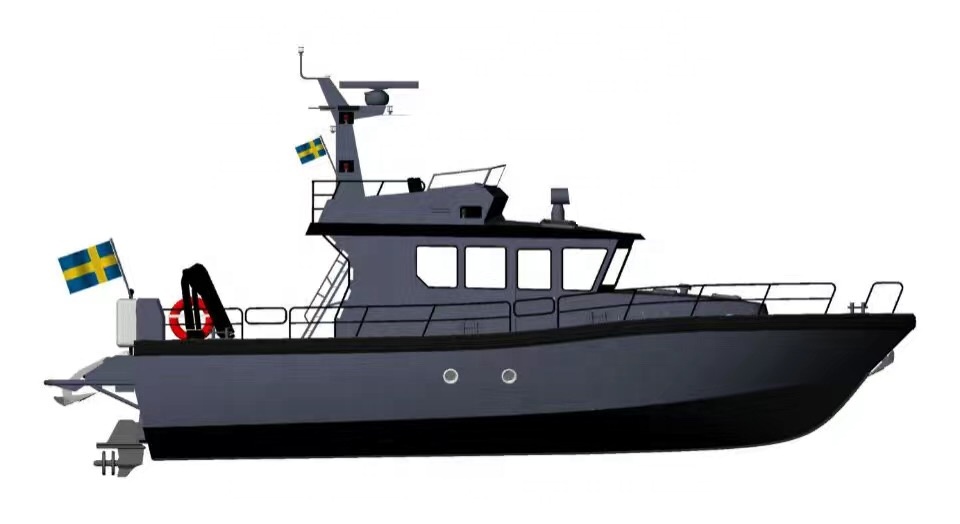 12m Aluminum Pilot Boat - High-Speed Patrol Vessel