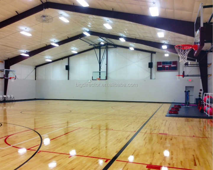Prefab Steel Frame Basketball Court - Durable Gymnasium Design