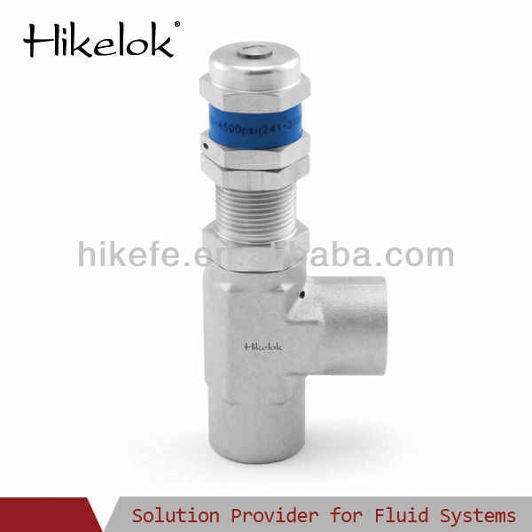 High-pressure Relief Valve - 6000 Psi PRV Instrument
