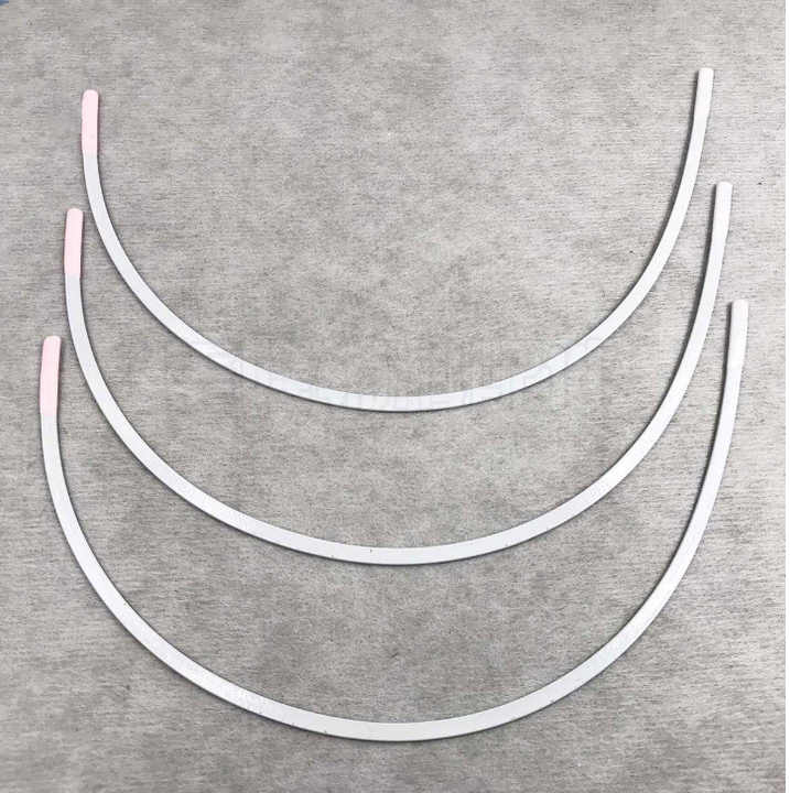 Stainless Steel Wire Bra Frame Nylon Coated - Custom Sizes