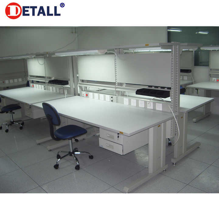 Detall ESD Mobile Repair Work Table - Durable & Versatile