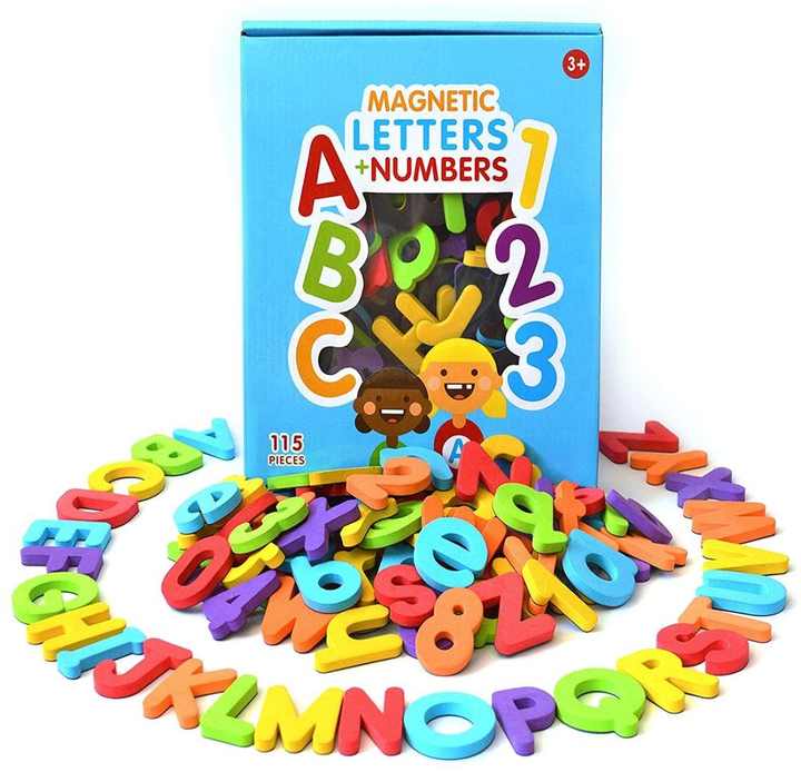 Magnetic Letters and Numbers - Educational Toy for Kids