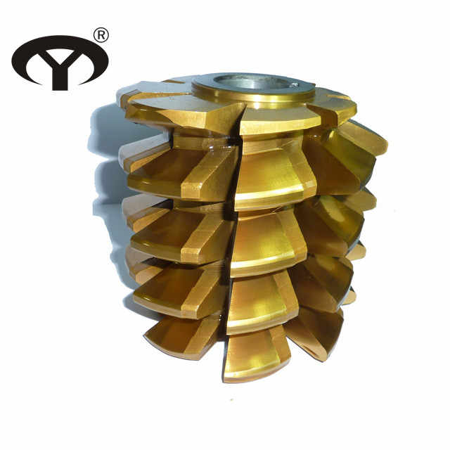 HSS M2 DP6 Gear Hob Cutter with TIN coating , Module Hub Cutter ...