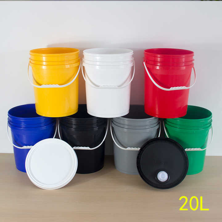 1L to 50L Large Recycled Plastic PP Bucket Plant plastic bucket 1 20 50 ...