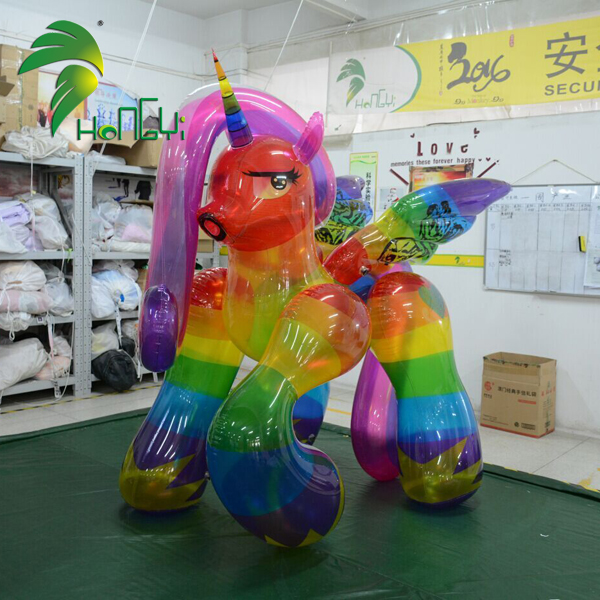 Boost Your Brand Visibility with Custom inflatable transparent horse ...