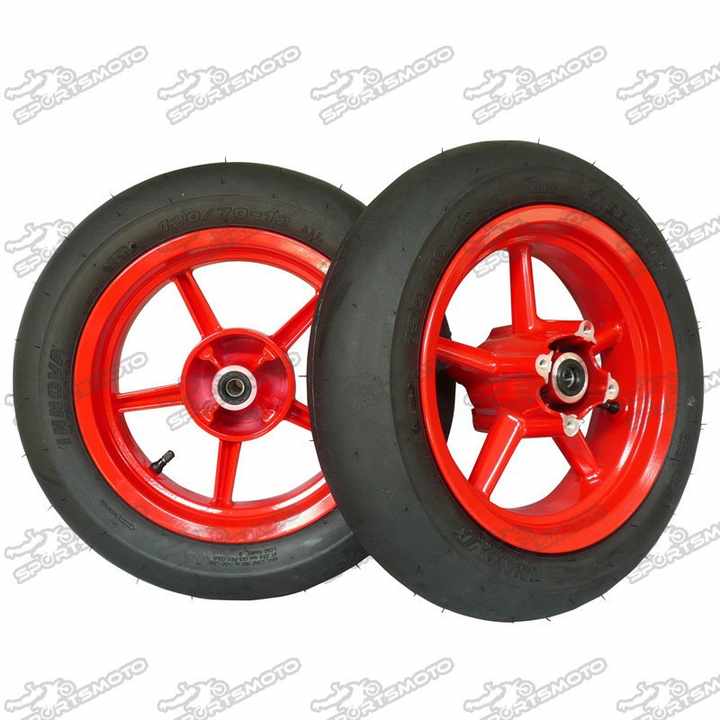 Supermoto Slick Tyre Motard Wheel for Road Racing Dirt Bikes