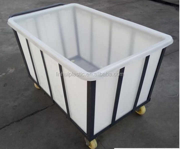 INDUSTRIAL Square Heavy Duty POLY-BOX TRUCKS - 400kg Payload